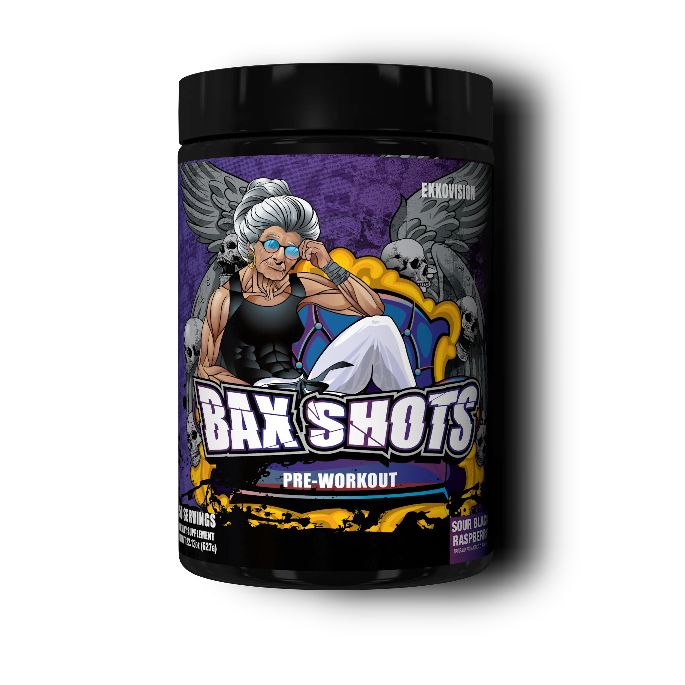 EKKO Bax Shots Preworkout - Baxter Signature - ekkovision