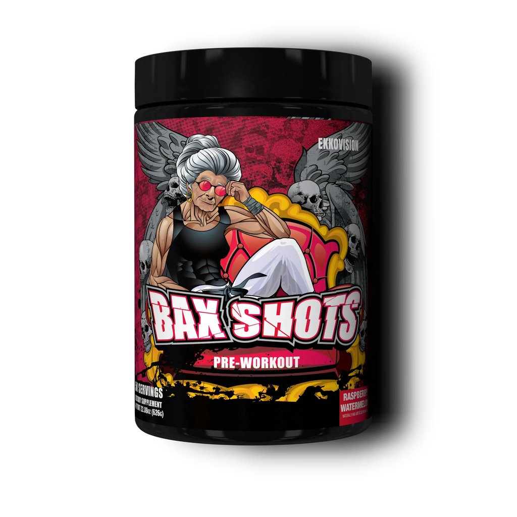 Ekko Bax Shots Preworkout 50 Servings – ekkovision