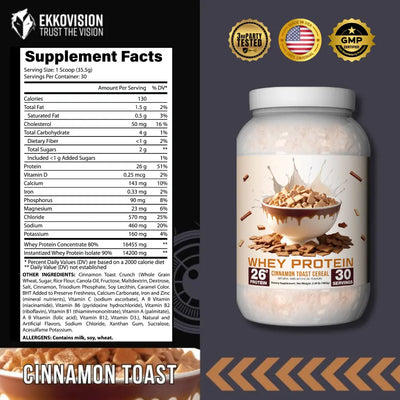 Ekko Protein Powder - 3rd Party Tested Healthcare Fitness – ekkovision