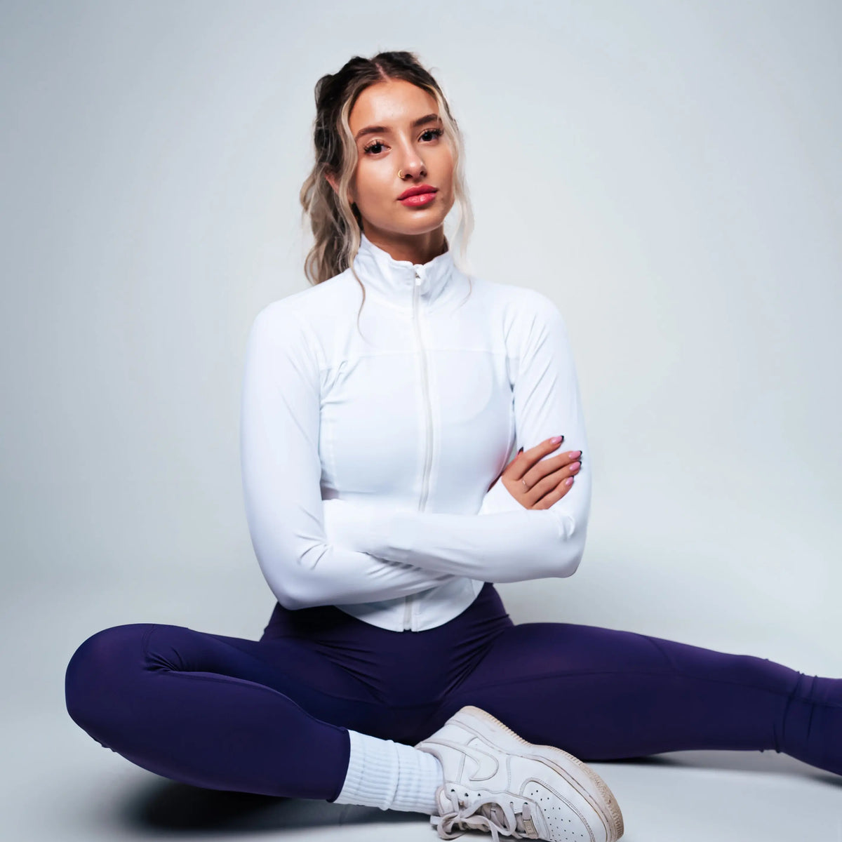 EKKO WMNS Nylon Fitted Crop Jacket - ekkovision