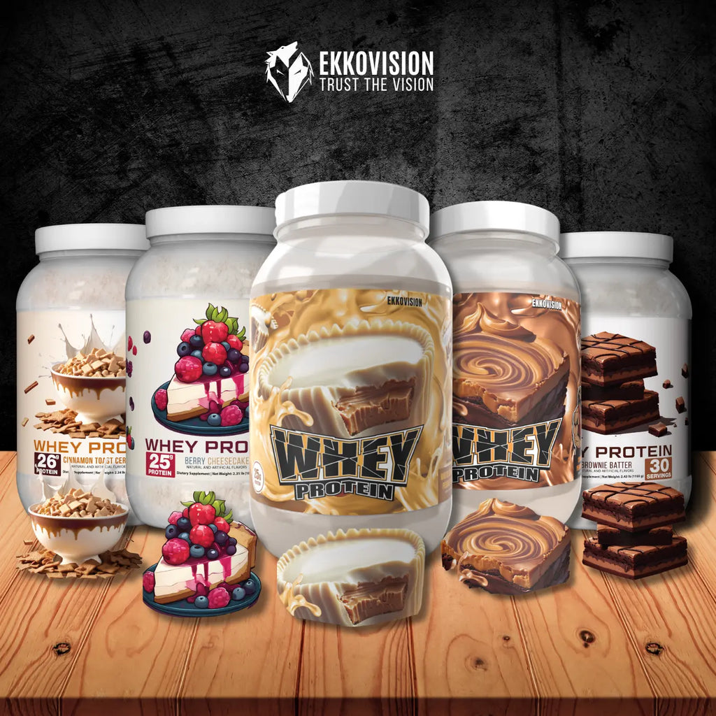 Ekko Protein Powder - 3rd Party Tested Healthcare Fitness - ekkovision