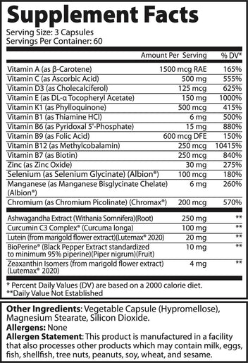 Ekko Multivitamin 3rd Party Tested – ekkovision