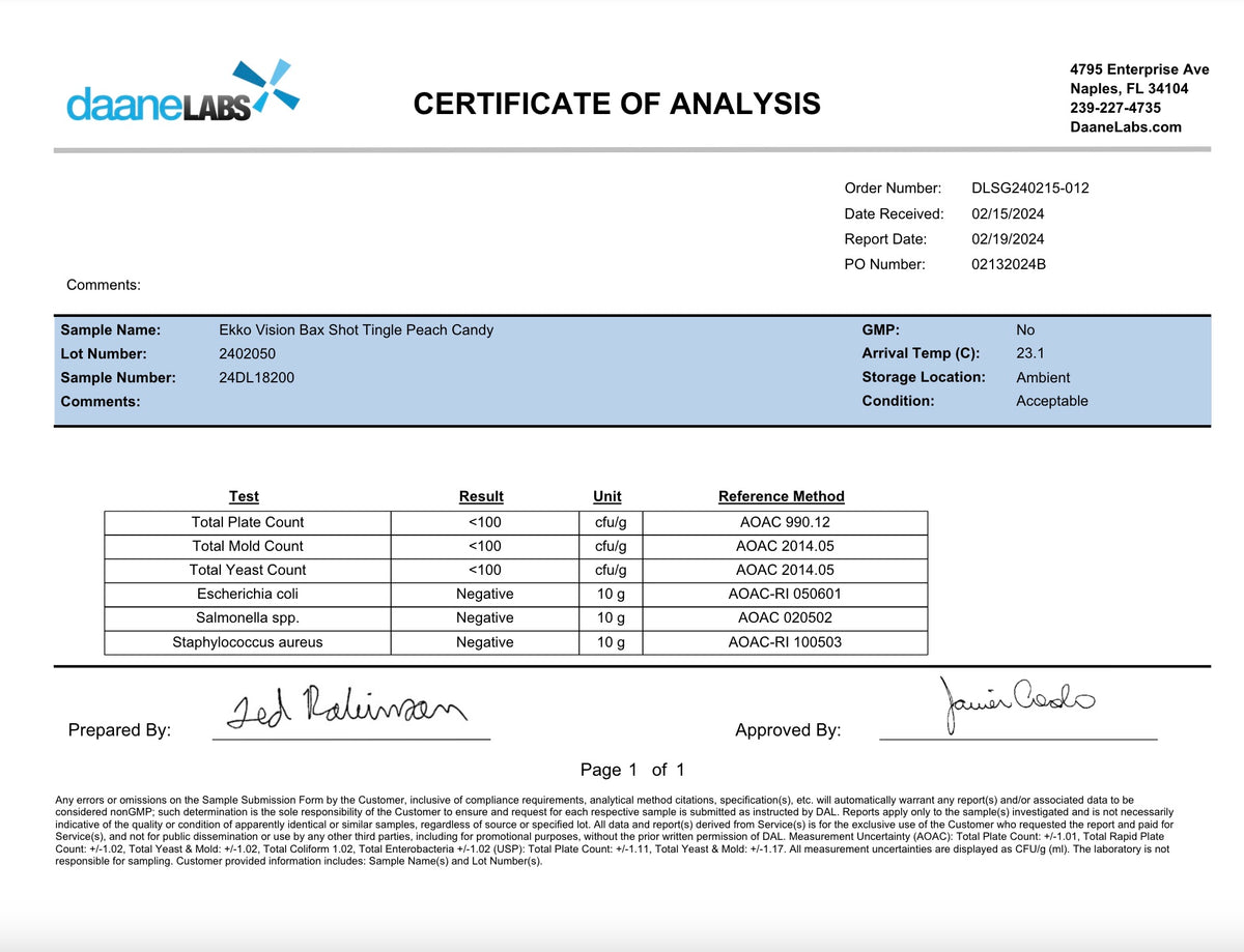 Bax Shots Preworkout 50 Servings – ekkovision