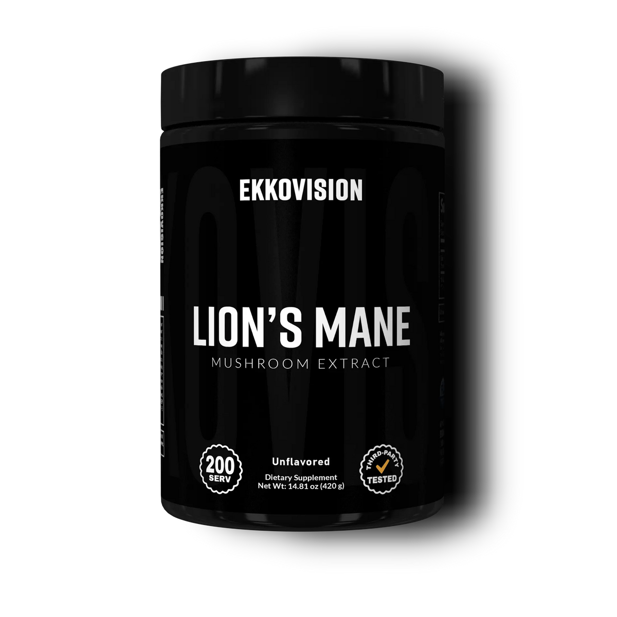 Ekko Lion's Mane Powder 200 Servings – ekkovision