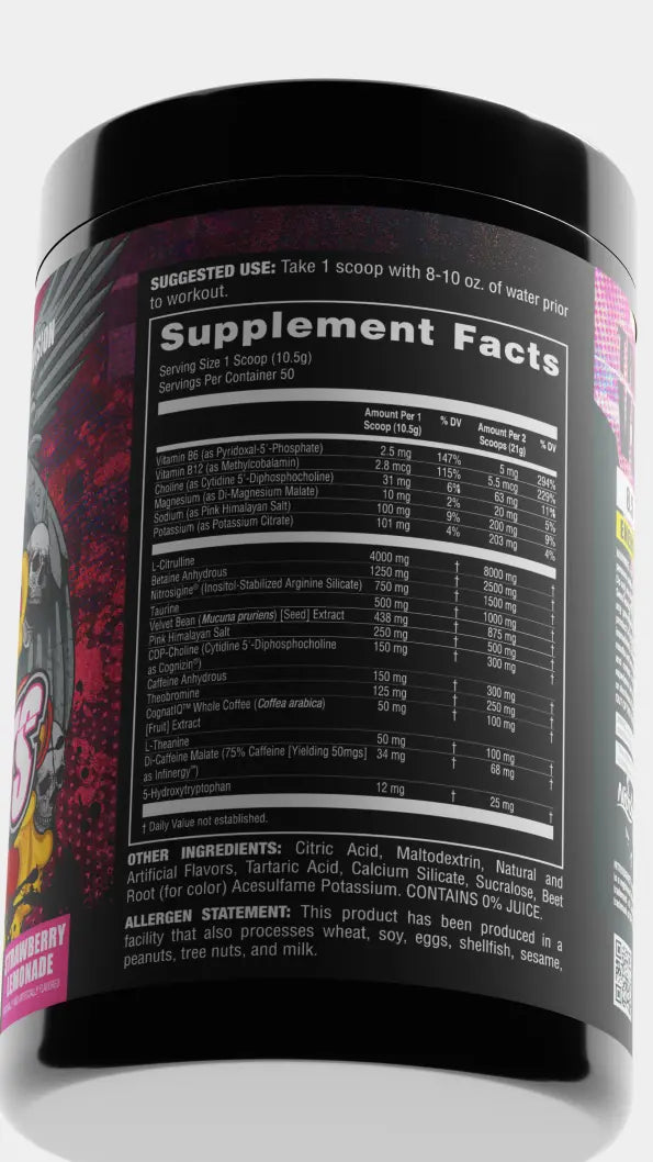 Ekko Bax Shots Preworkout 50 Servings – ekkovision